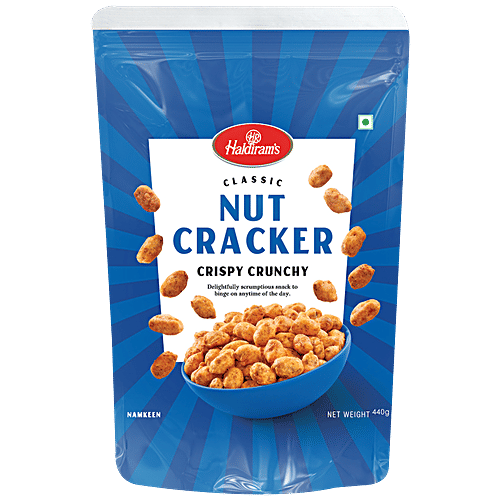 Buy Haldirams Namkeen Nut Cracker Del 400 Gm Pouch Online at the Best Price of Rs 107 - bigbasket