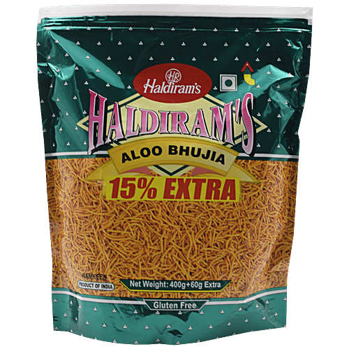 Buy Haldirams Namkeen Aloo Bhujia Del 400 Gm Pouch Online at the Best Price of Rs 103 - bigbasket