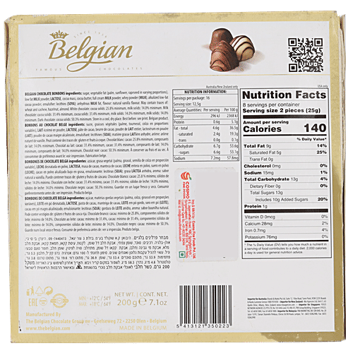 Buy The Belgian Pralines Assortment 200 Gm Carton Online At Best Price ...