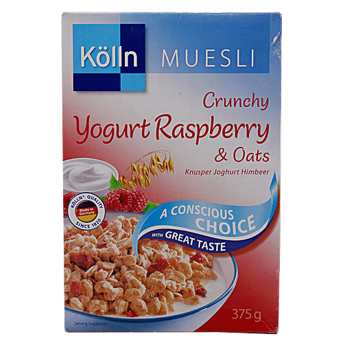 Buy Kolln Muesli - Crunchy Yogurt Raspberry & Oats Online at Best Price ...