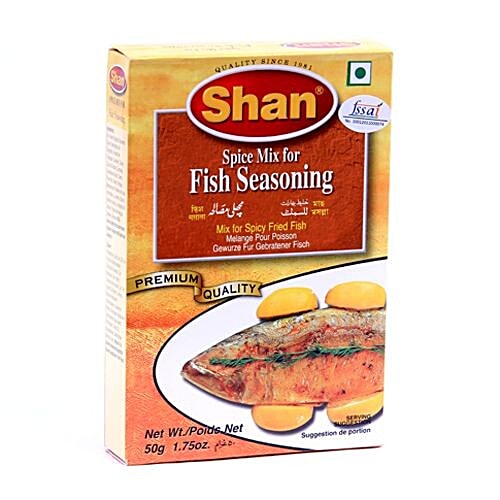 Buy Shan Ready Mix Fish Seasoning 50 Gm Carton Online at the Best Price ...