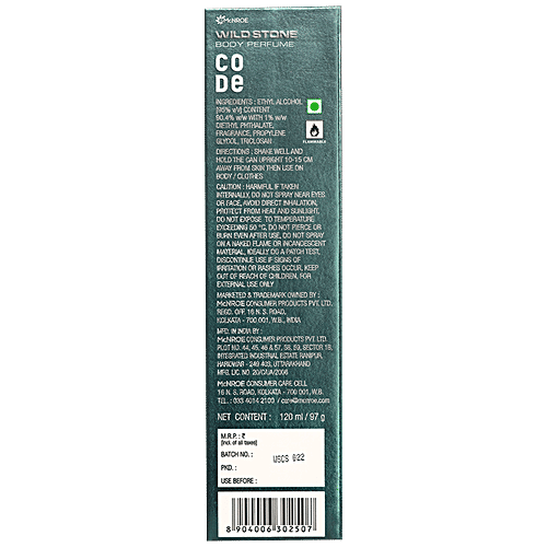 Buy Wild Stone Deodorant Body Spary Steel 120 Ml Online at the Best ...