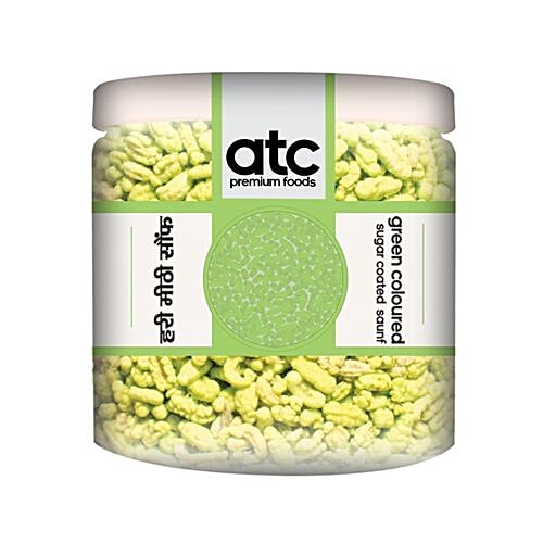 Buy Atc Premium Foods Green Coloured Sugar Coated Saunf Online at Best ...