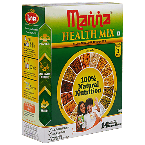 Buy Manna Health Mix - 100% Natural Nutrition, No Added Sugar ...