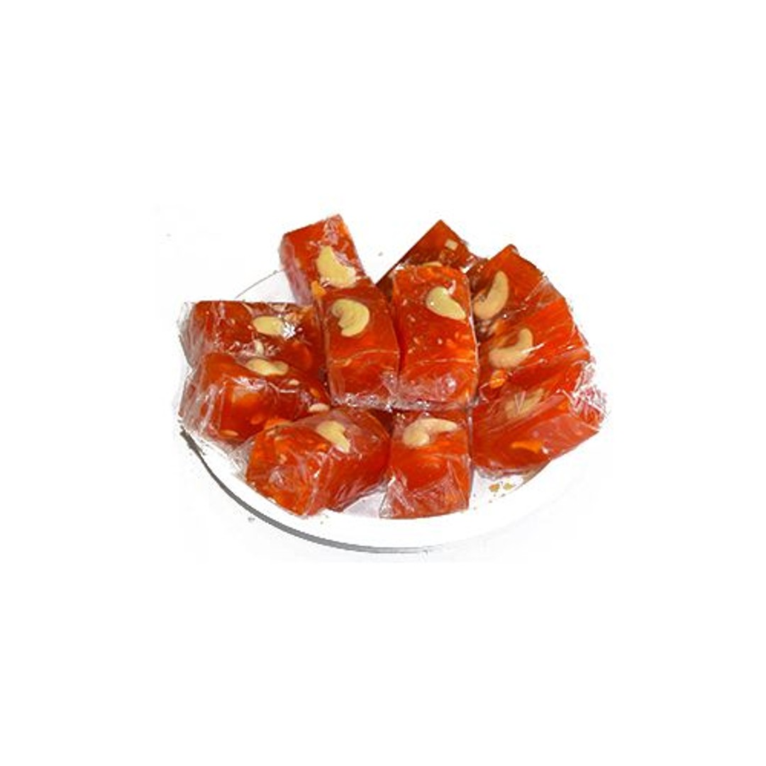 Buy Krishna Bengali Sweets Sweets Orange Badami Halwa 250 Gm Online at ...
