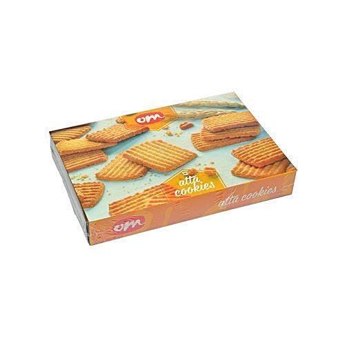Buy Om Sweets Cookies Atta Patti 500 Gm Online at the Best Price of Rs ...