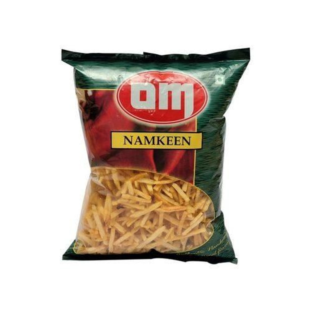 Buy Om Sweets Namkeen Plain Aloo Lacha 180 Gm Online at the Best Price ...