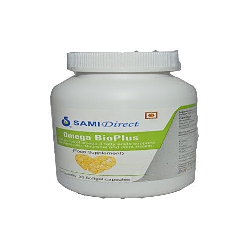 Buy Sami Direct Capsule Omega Bioplus 30 Cap Online at the Best Price ...