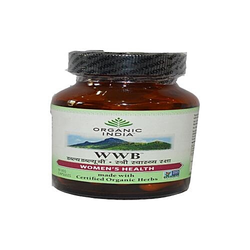 Buy Organic India Organic - Capsule-Wwb Online at Best Price of Rs 225 ...