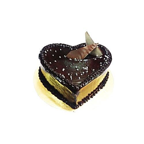 Buy Cake Plaza Fresh Cakes - Chocolate Heart, Eggless Online at Best ...