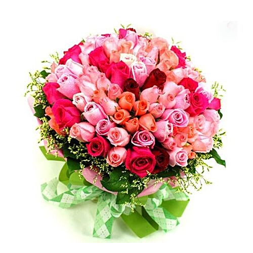 Buy Shanthi Flowers Flower Bouquet - Spring Blossom 1 pc Online at Best ...