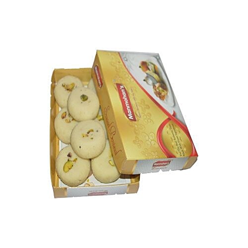 Buy Manmohans Sweets Malaipuri Penda 500 Gm Box Online at the Best ...