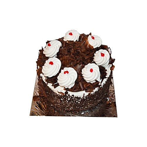 Buy Bakers Den Cake Black Forest Eggless 500 Gm Online at the Best ...