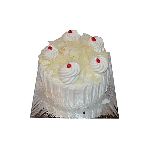 Buy Bakers Den Cake White Forest Eggless 500 Gm Online at the Best ...
