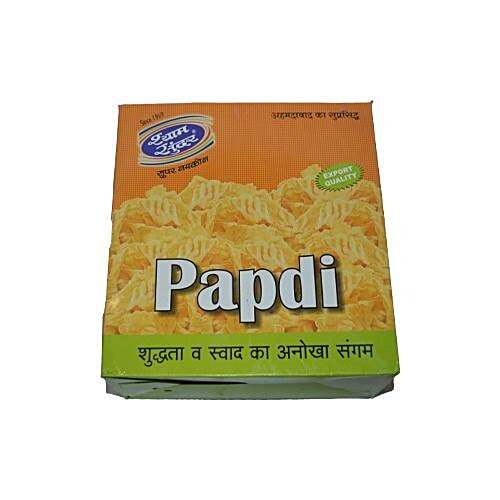 Buy Shyam Sunder Namkeen Besan Papdi Box 1 Kg Box Online at the Best ...