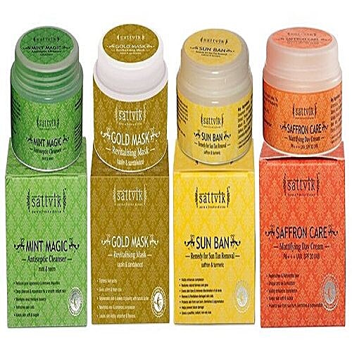 Buy Sattvik Organics Combo - Healthy And Radiant Skin Online at Best ...