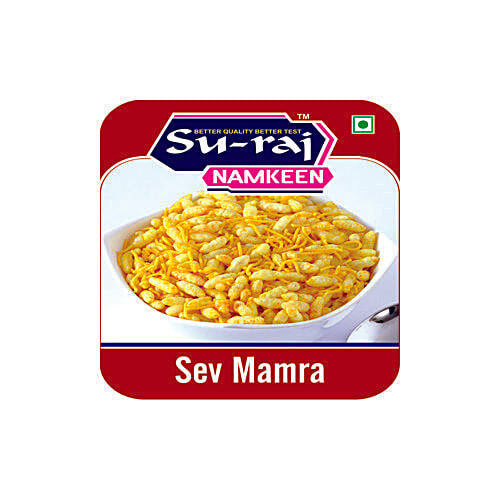 Buy Su Raj Namkeen Namkeen Sev Mamra 1 Kg Packet Online at the Best ...