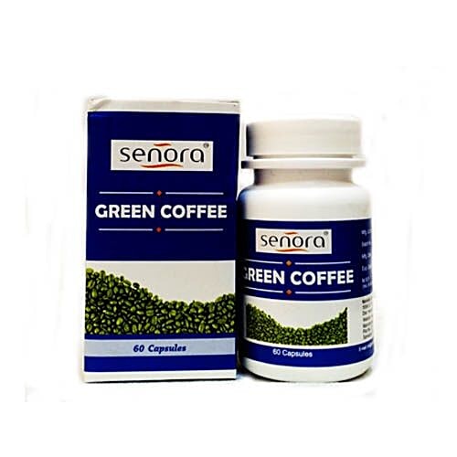 Buy Senora Capsules Green Coffee 60 Caps Online at the Best Price of Rs ...