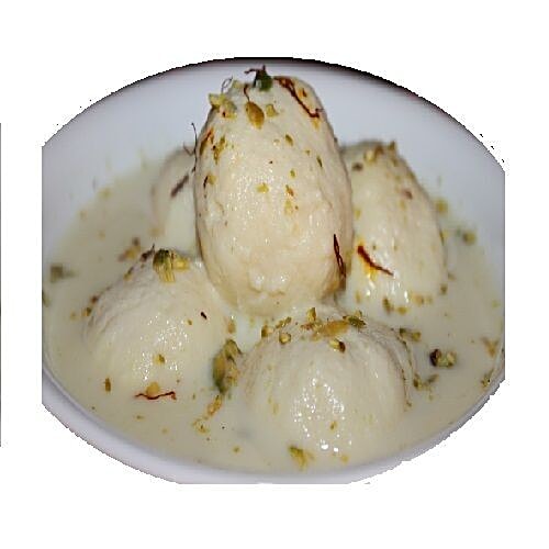 Buy Gharas Mahaprabhu Sweet Indrani Small Rasmalai 10 Pcs Containerbox ...