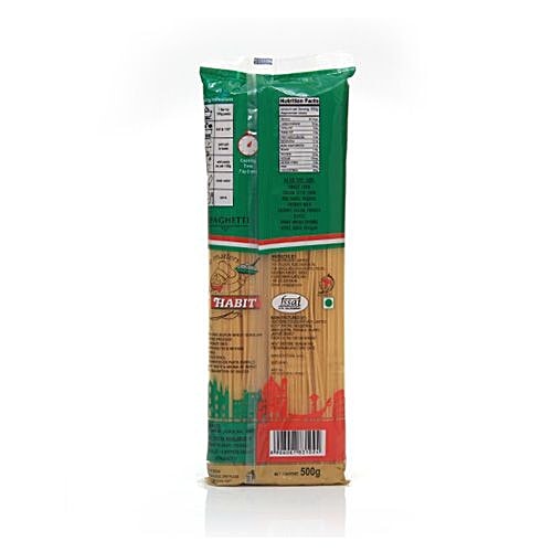 Buy Habit Spagetti Pasta 500 gm Online at Best Price. of Rs 160 - bigbasket