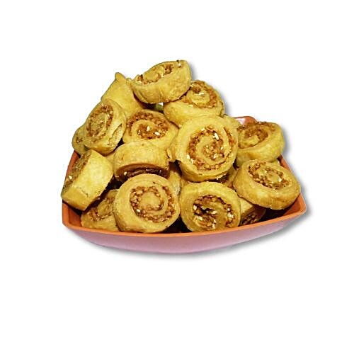Buy Evergreen Namkeen - Mini Bhakarwadi Online at Best Price of Rs null ...