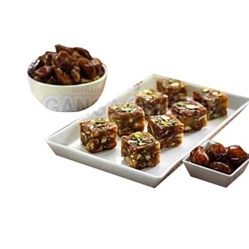 Buy Ganga Sweets Sweets Dates Burfi 1000Gm 1 Kg Online at the Best ...