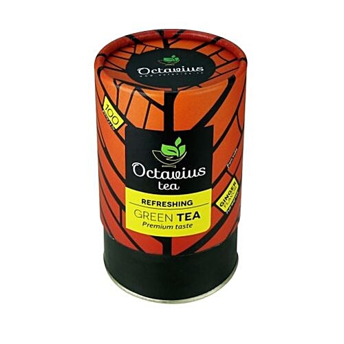 Buy Octavius Tea Ginger Whole Tea Leaf In Vibrant Gift Cans 100 Gm ...