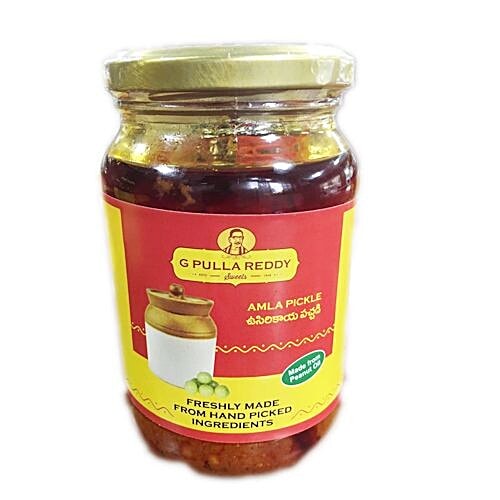 Buy G. Pulla Reddy Pickles - Amla Online at Best Price of Rs 110 ...