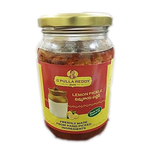 Buy G. Pulla Reddy Pickles - Lemon Online at Best Price of Rs null ...