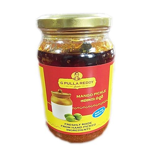 Buy G. Pulla Reddy Pickles - Mango Online at Best Price of Rs null ...