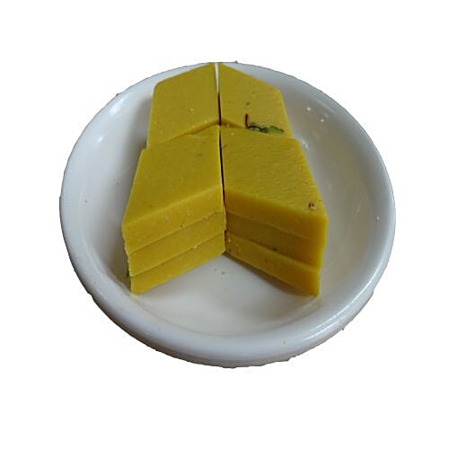 Buy Pradeep Sweets Sweets - Kesar Kaju Katli Online at Best Price of Rs ...