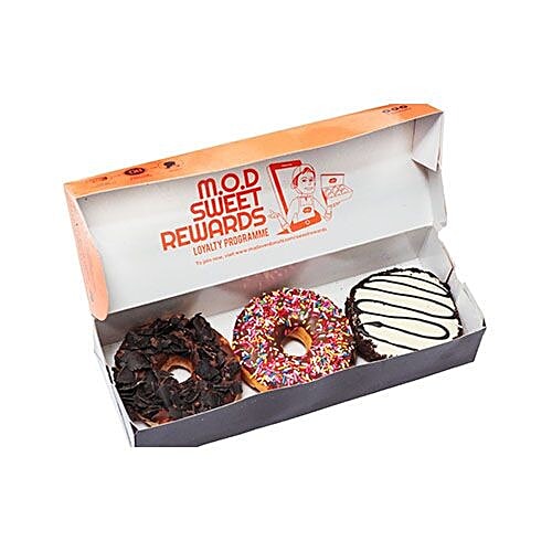 Buy Mad Over Donuts Donut Classic Box Of 3 Donuts 1 Box Online at the ...