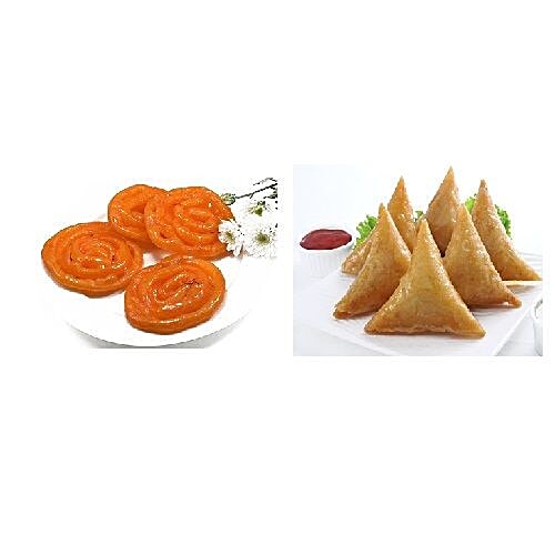 Buy Ramas Sweets And Dry Fruits Combo - Samosa And Jalebi Online at ...