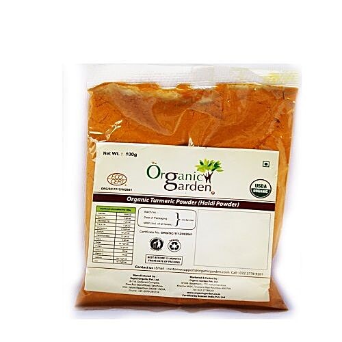 Buy Organic Garden Powder Turmeric Haldi Powder Halad Powder 400 Gm ...