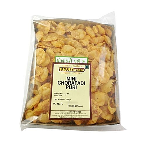 Buy vijay store Namkeen - Mini Chorafadi Puri Online at Best Price of ...