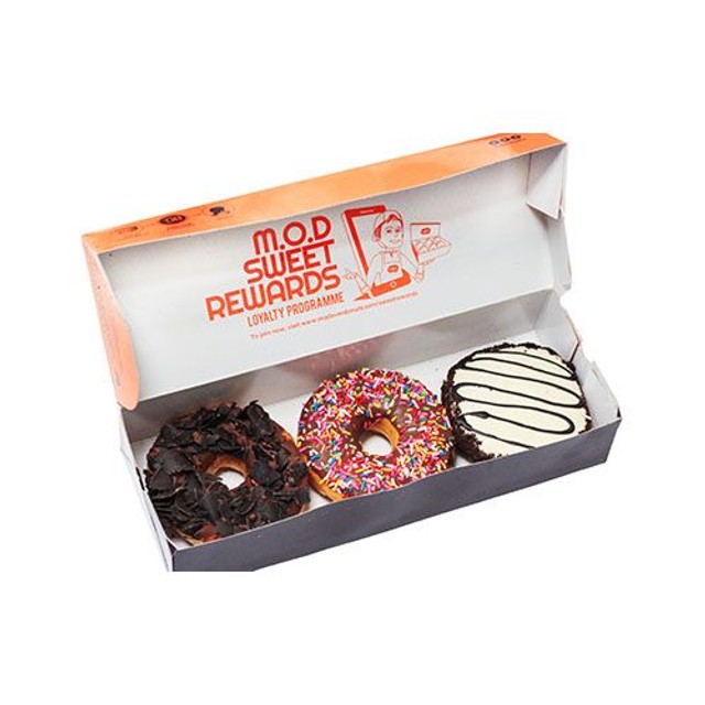Buy Mad Over Donuts Donuts Classic Box Of 3 1 Pc Box Online at the Best ...