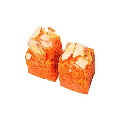 Buy Shreeji Dairy Sweets - Mohan Thal Kesar Online at Best Price of Rs ...