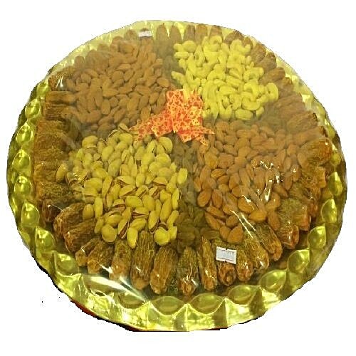 Buy Bakes & Cakes Diwali Gift - Dry Fruit Thaal Online at Best Price of ...