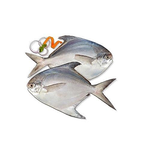 Buy Suresh Fish Point Fish - Promfret, Big (2 Count) Online at Best ...