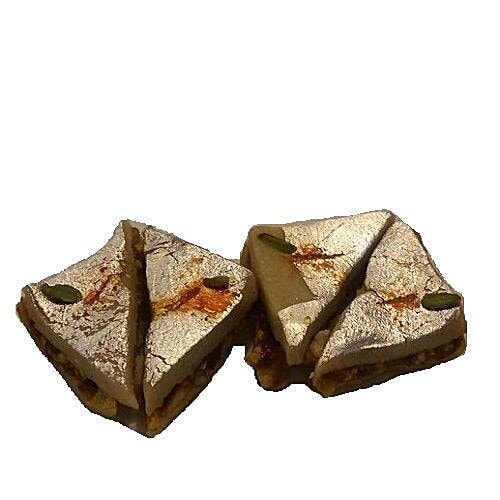 Buy The Higher Taste - ISKCON Sweets - Kaju Sandwich 500 gm Online at ...