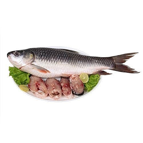Buy New Poultry Centre Fish - Rui (Rohu) Curry Cut, Without Head Online ...