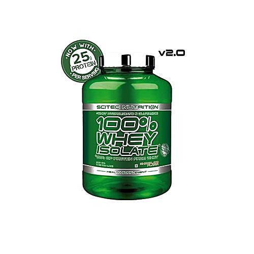 Buy SCITEC 100% Whey Isolate V2.0 - 25G Protein - Chocolate Online at ...