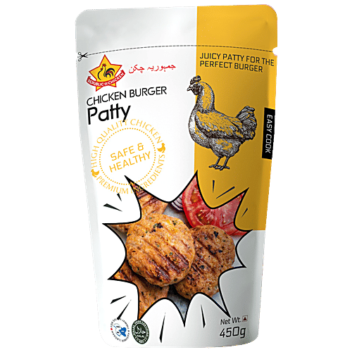 Buy Republic of Chicken Burger Patty - Chicken Online at Best Price of ...