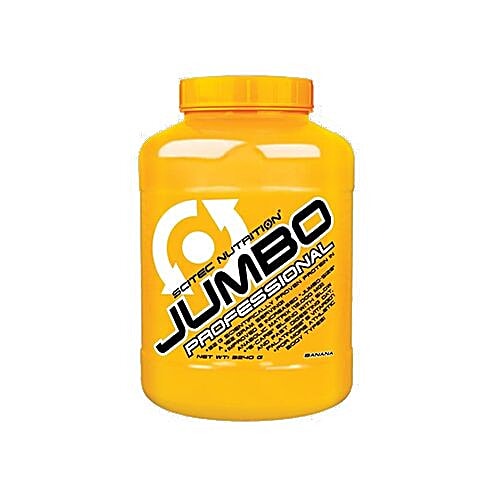 Buy SCITEC Jumbo Professional - High Protein Gainer - Banana Online at ...