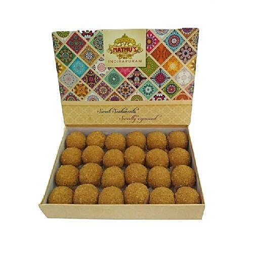 Buy Nathu Sweets Sweets - Besan Plain Laddoo Online at Best Price of Rs ...