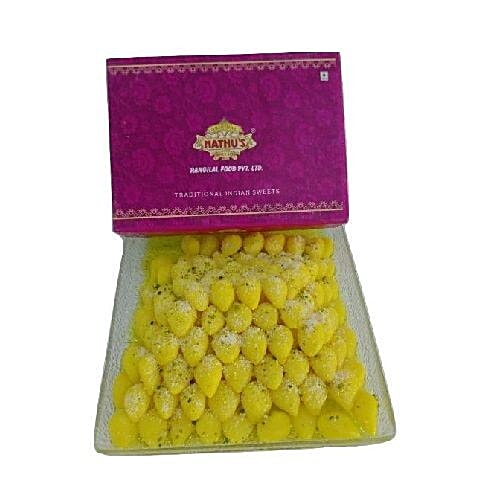 Buy Nathu Sweets Sweets - Kesar Chamcham Online at Best Price of Rs ...