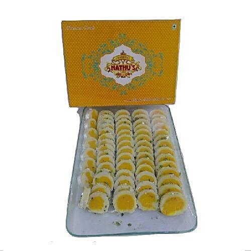 Buy Nathu Sweets Sweets - Kesar Roll Online at Best Price of Rs null ...
