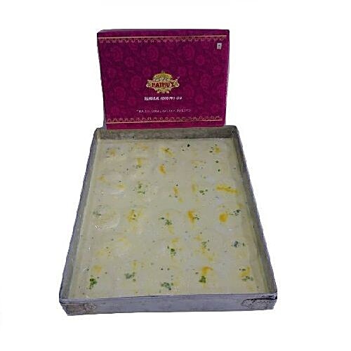 Buy Nathu Sweets Sweets - Rasmalai Online at Best Price of Rs null ...