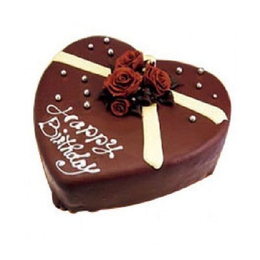 Buy Wicked Carvings Fresh Cake - Heart Shaped Chocolate Online at Best ...