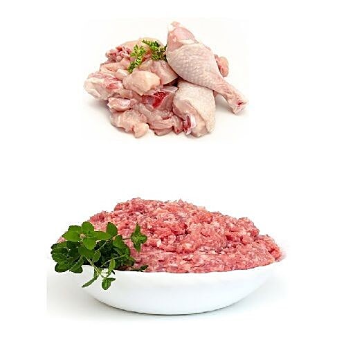 Buy Amir Chicken Combo - Chicken Pieces 1 Kg & Keema 500 Gm Online at ...